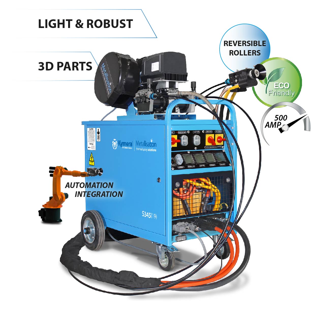 Arc Spray Systems | Thermal Spraying Equipment | Metallisation