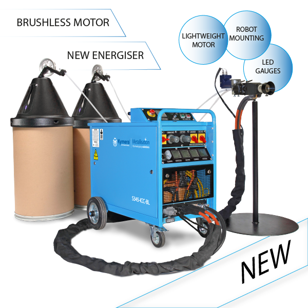 Arcspray 528E-BL4-ICC - Metallisation